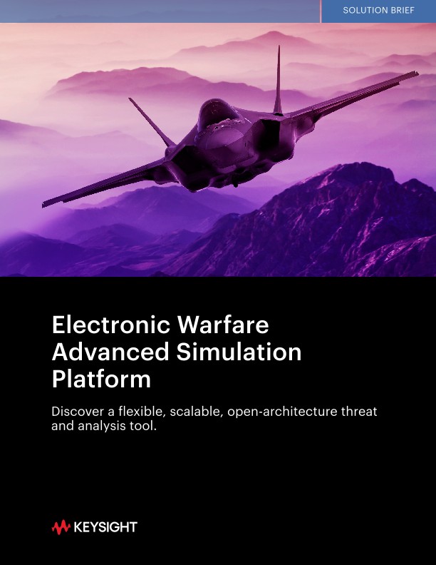 Electronic Warfare Advanced Simulation Platform PDF Asset Page | Keysight